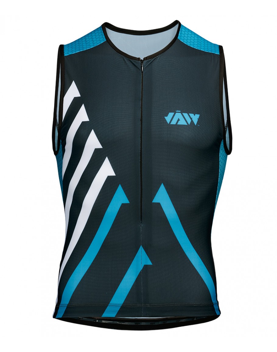 Men's High Performance Quick Dry Soft Comfort Men's Tri Singlet SPRINT BLUE