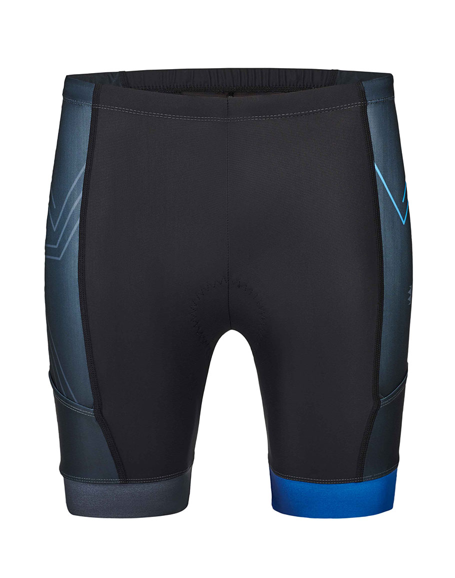 Men's Compression Reduce Drag Tri Shorts JAW CIRCUIT Sapphire